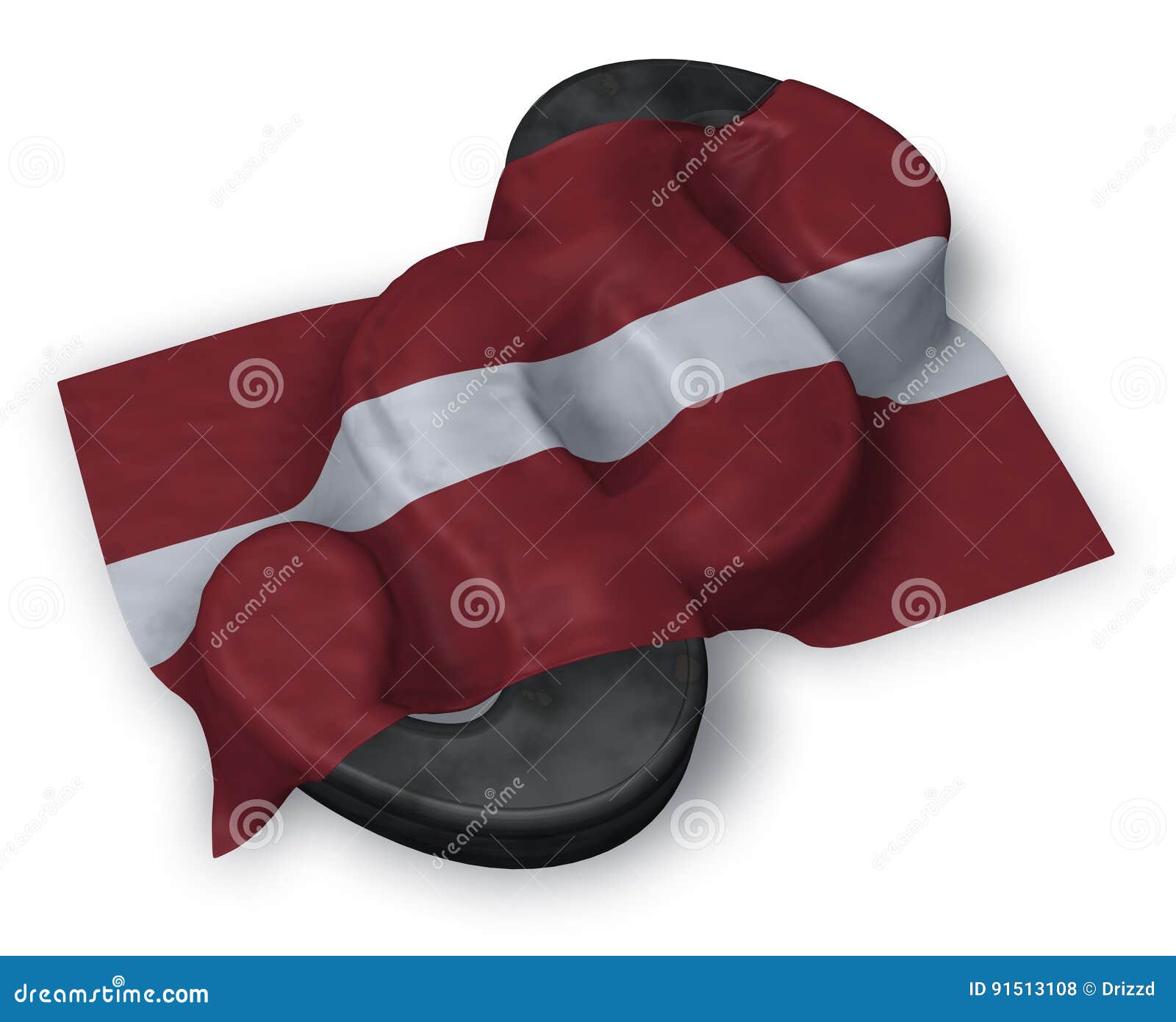 Symbole De Paragraphe Et Drapeau De La Lettonie Illustration Stock ...