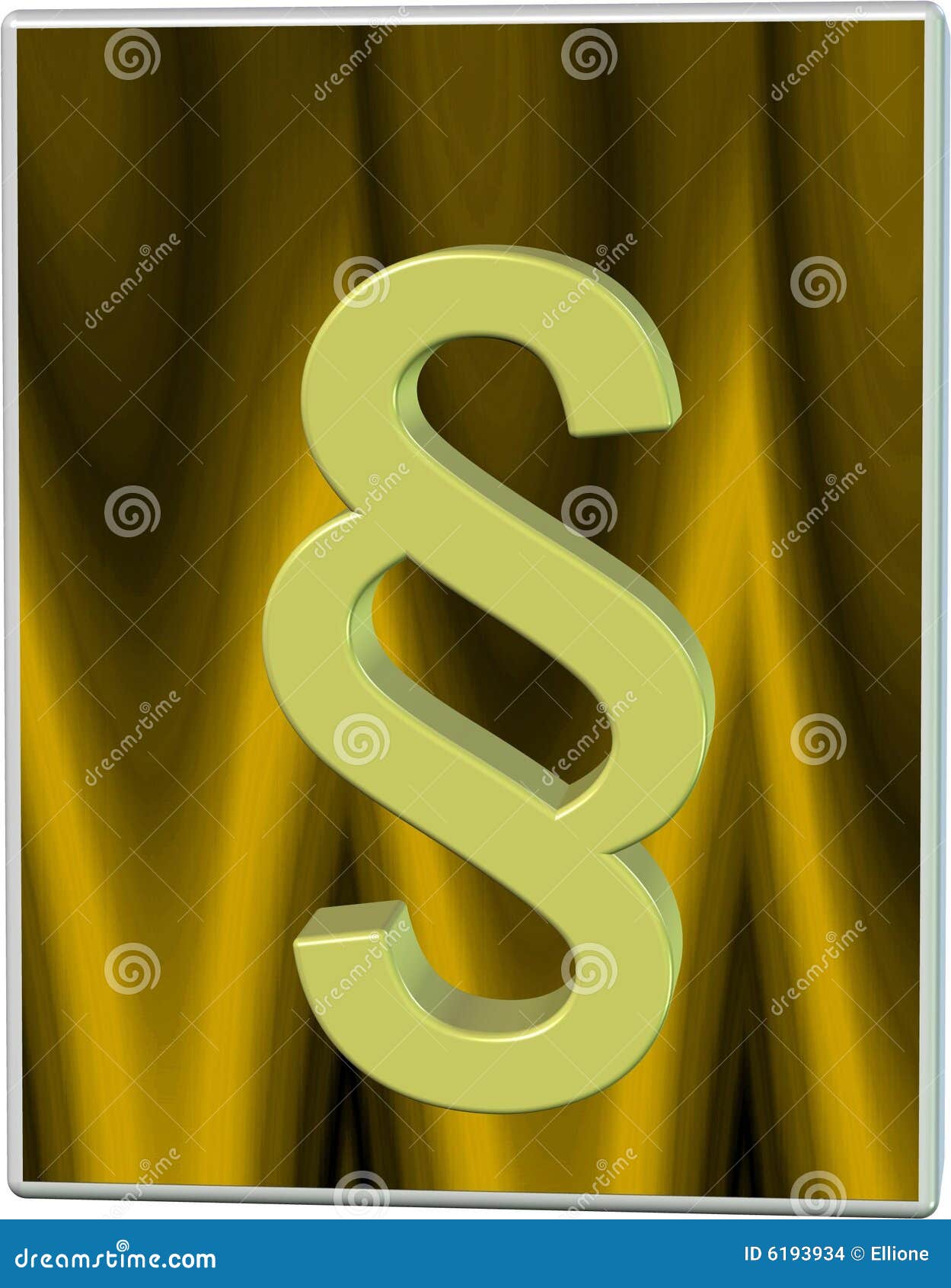 Symbole De Paragraphe Ou De Section Illustration Stock - Illustration ...