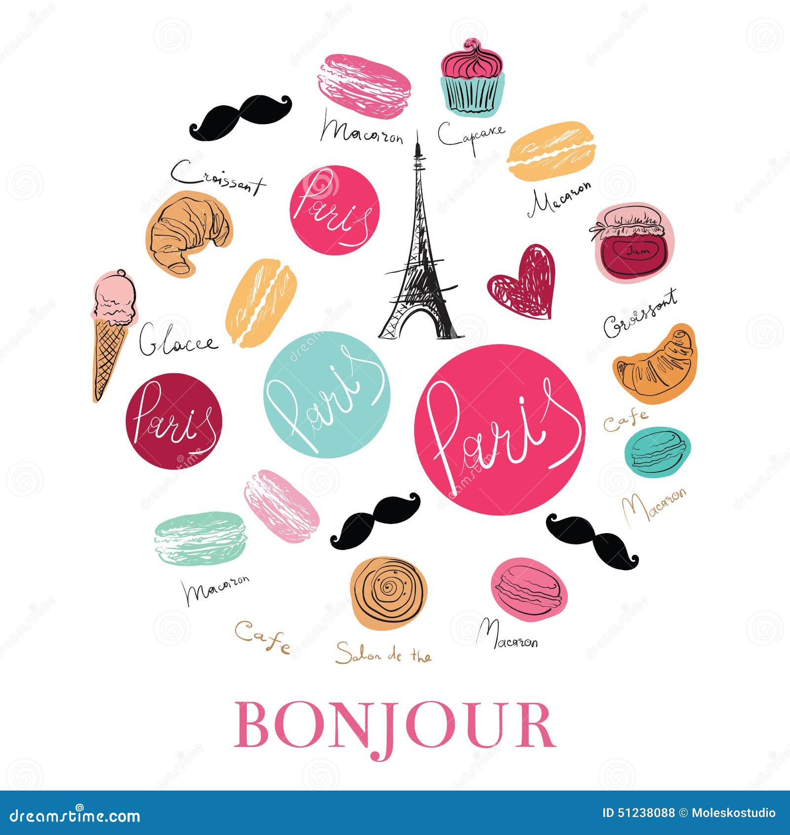Symbole de Paris illustration stock. Illustration du système - 51238088