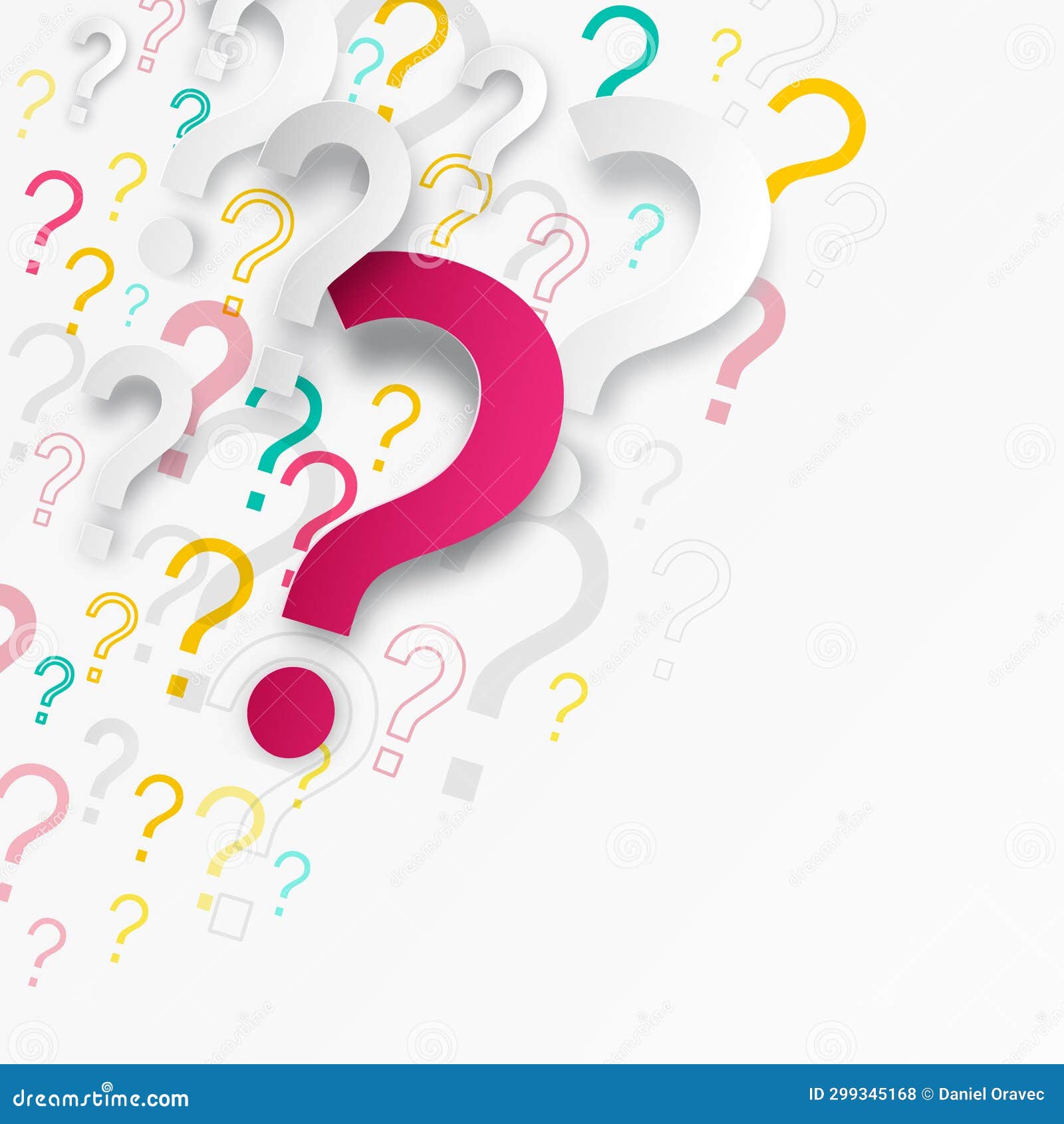 Symbole De Point D'interrogation Marque D'interrogation Illustration de ...