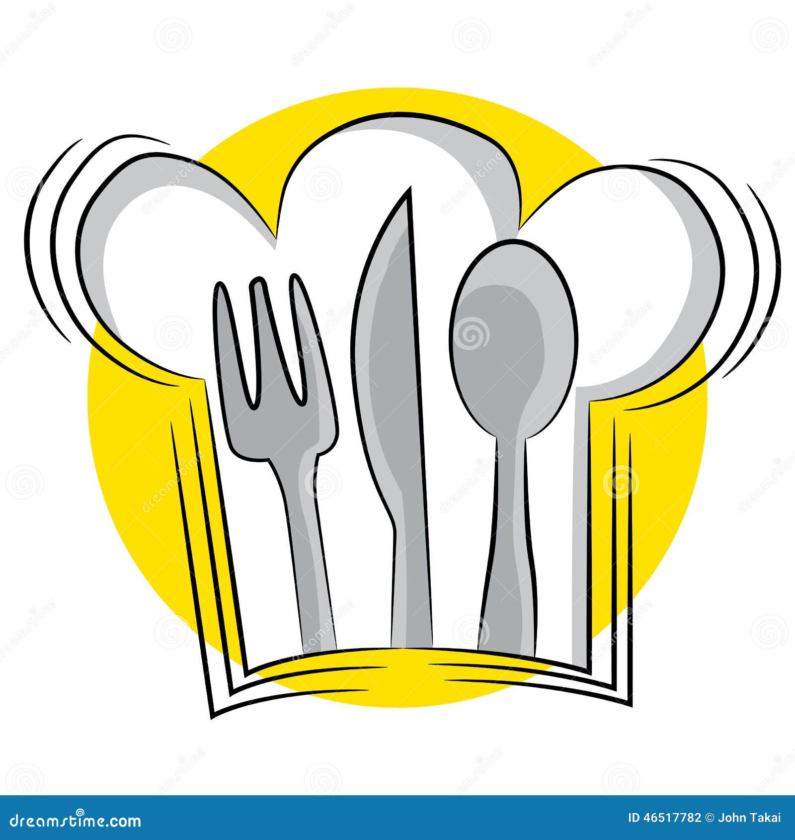 Symbole de repas illustration de vecteur. Illustration du logo - 46517782