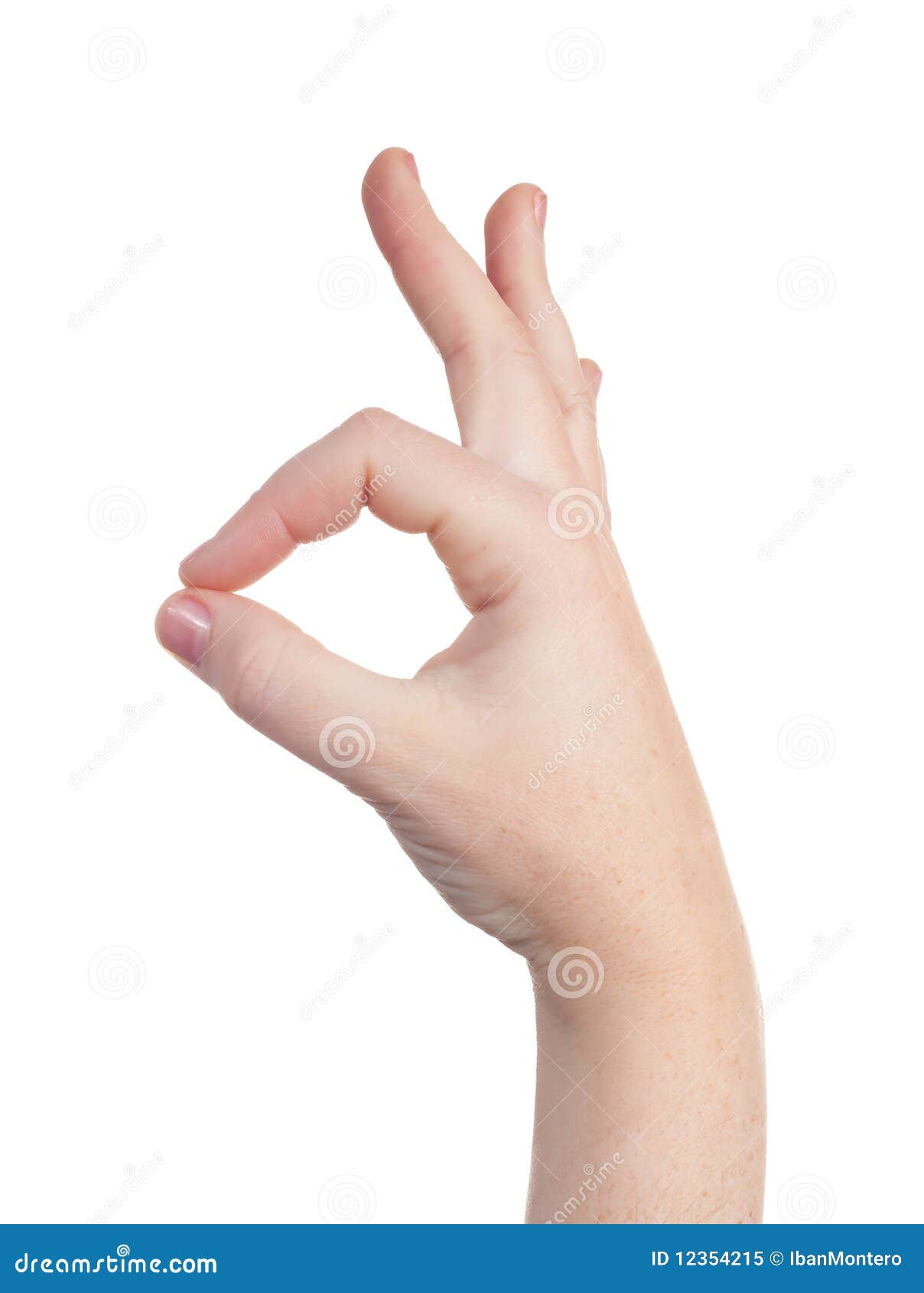 Symbole de signe de main image stock. Image du clou, geste - 12354215