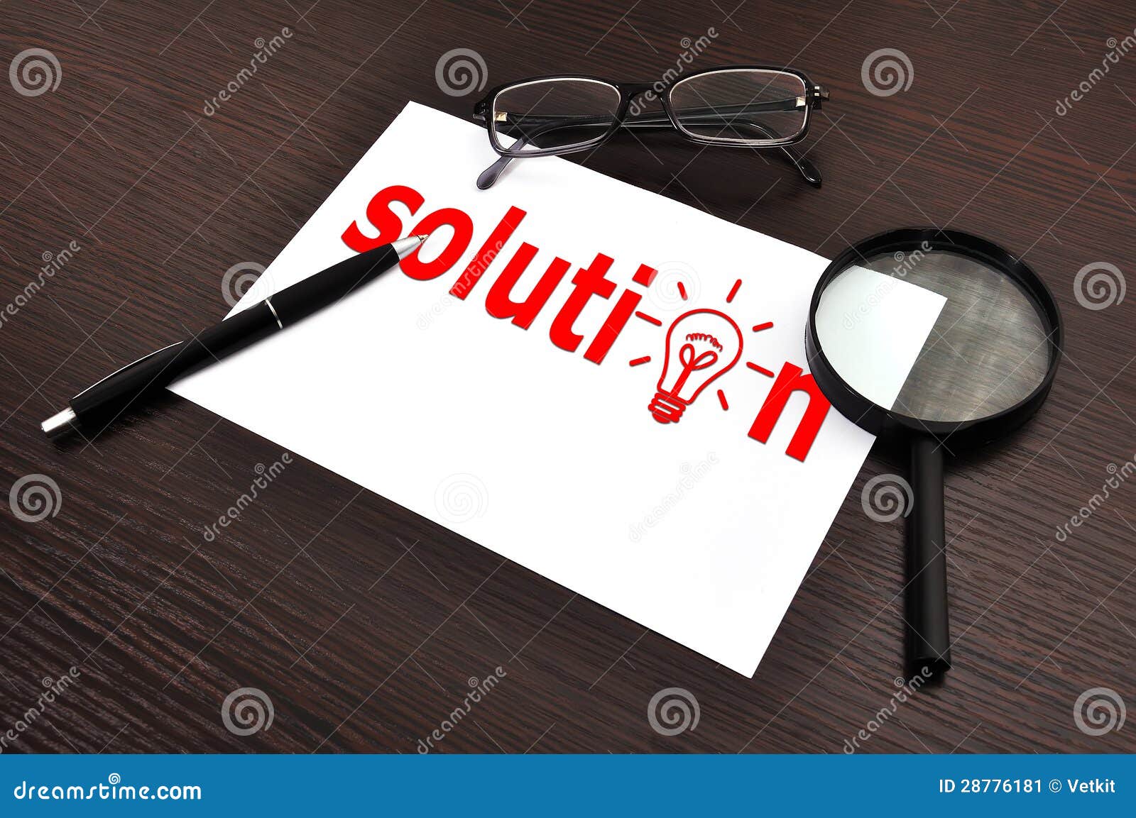 Symbole de solution image stock. Image du compagnie, graphique - 28776181