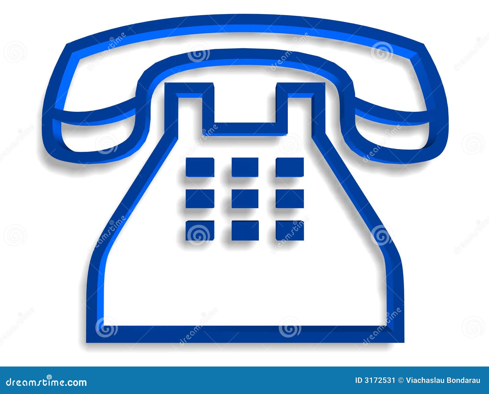 Symbole de téléphone illustration stock. Illustration du salaire - 3172531