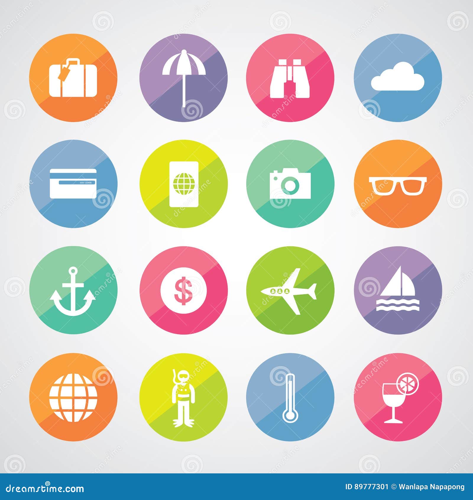 Symbole de tourisme illustration de vecteur. Illustration du reste ...