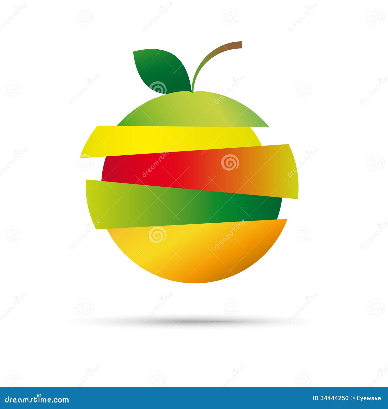 Symbole De Vecteur De Fruit Frais Illustration de Vecteur ...