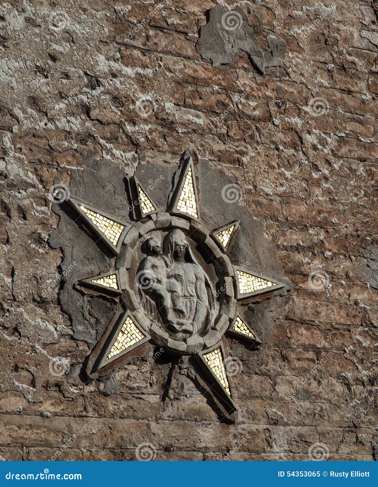 Symbole de Vierge Marie image stock. Image du marie, symbole - 54353065