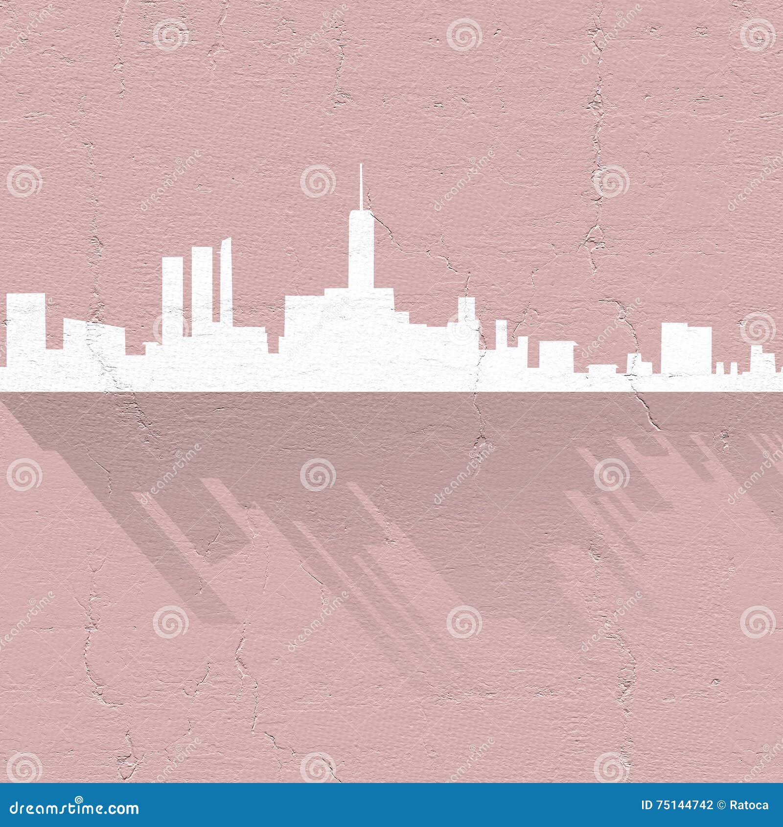 Symbole de ville illustration stock. Illustration du cityscape - 75144742