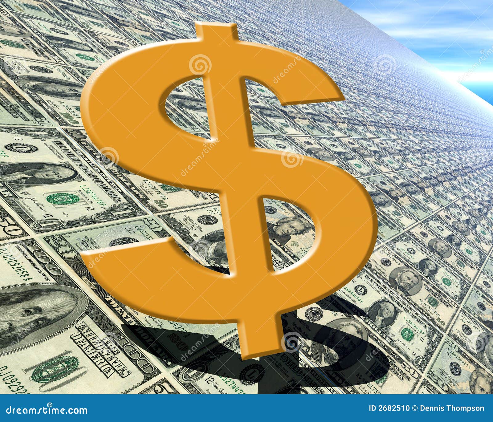 Symbole Dollar Image. Image: 2682510