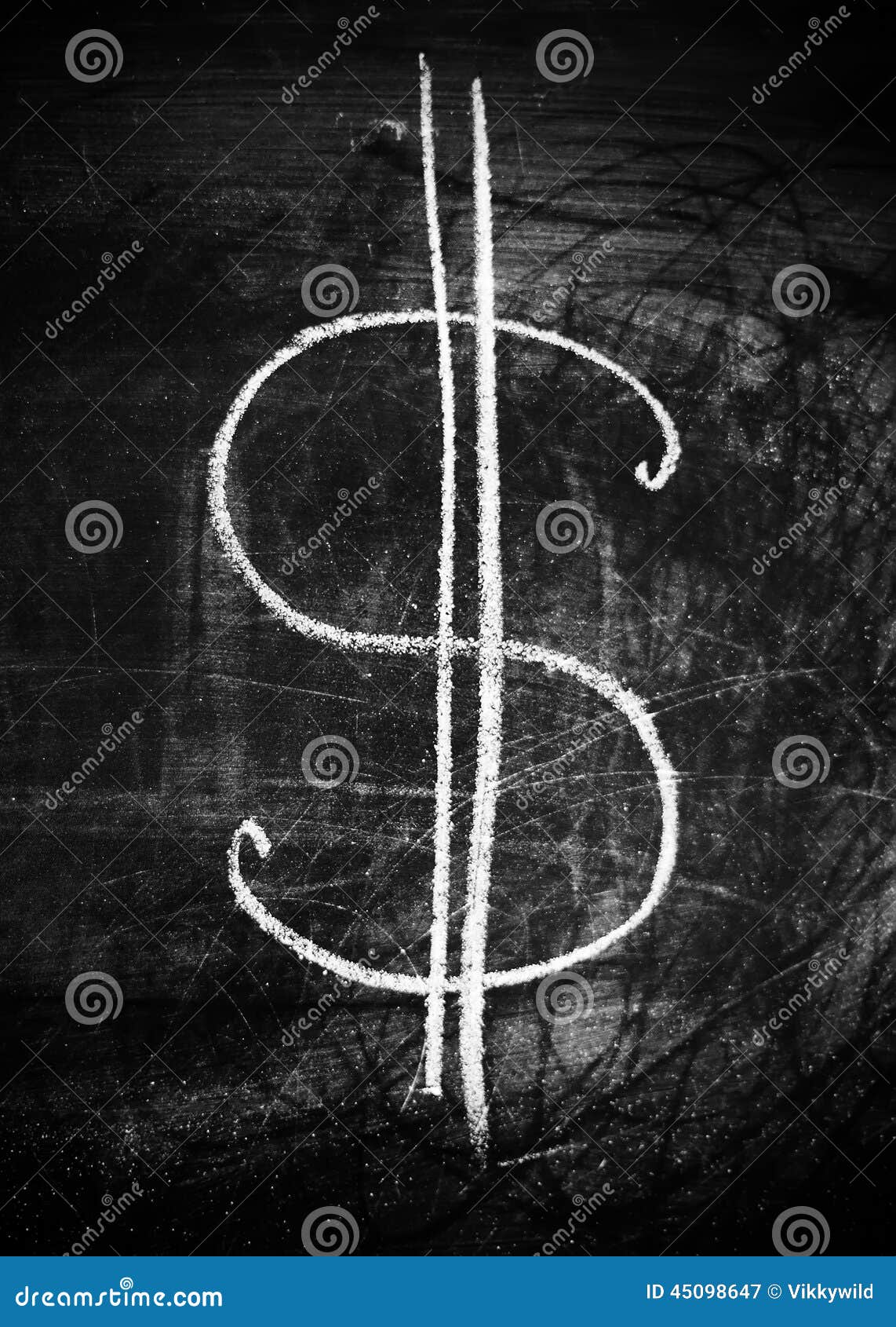 Symbole Dollar Comme Symbole De Change Image stock - Image du espèces ...