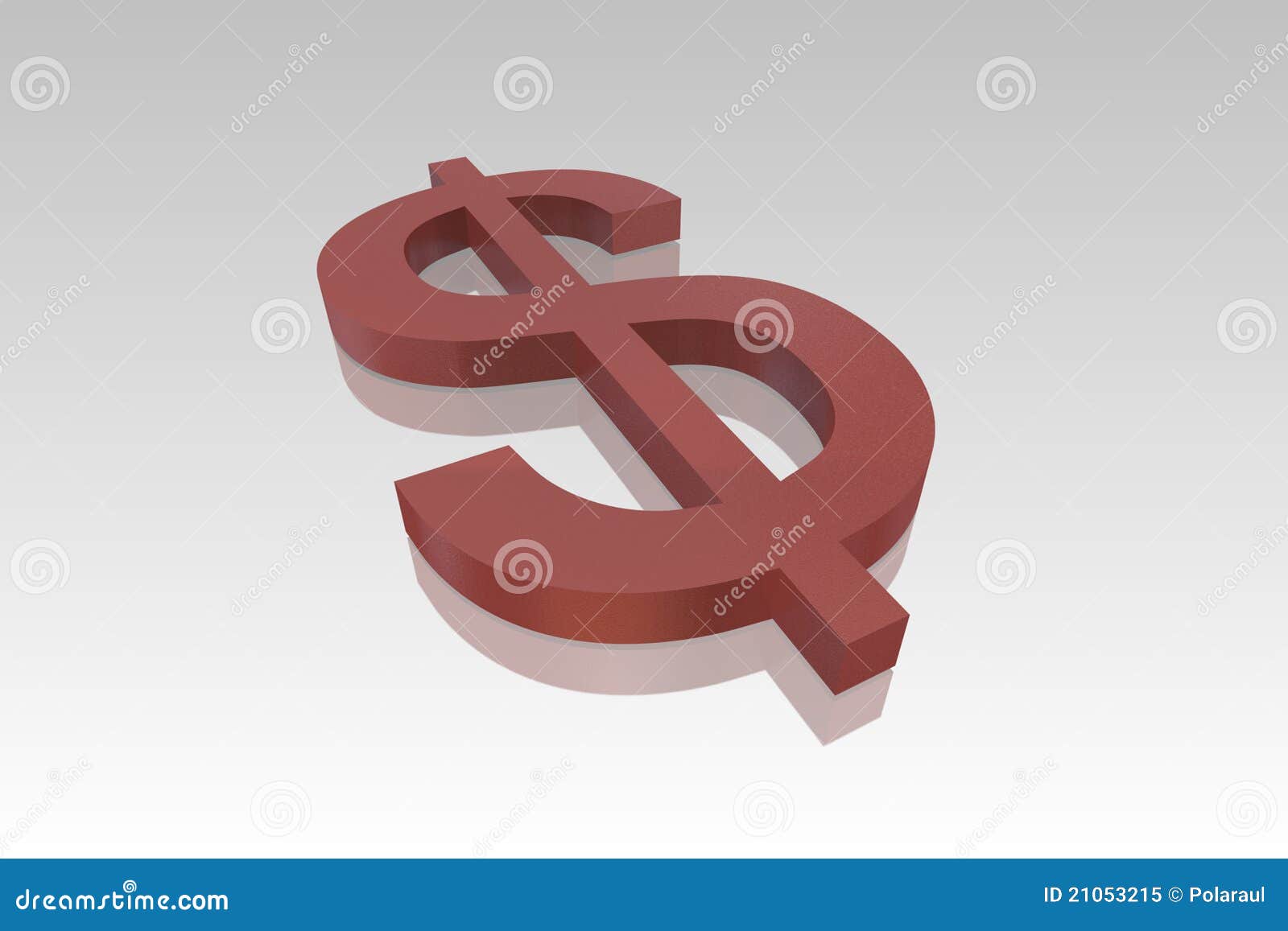 Symbole du dollar illustration stock. Illustration du symbole - 21053215