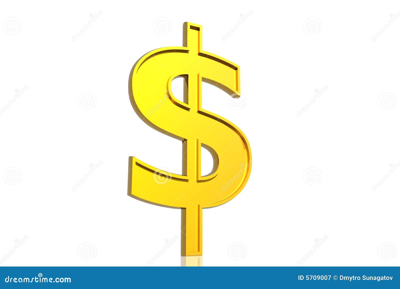 Symbole Du Dollar Image. Image: 5709007