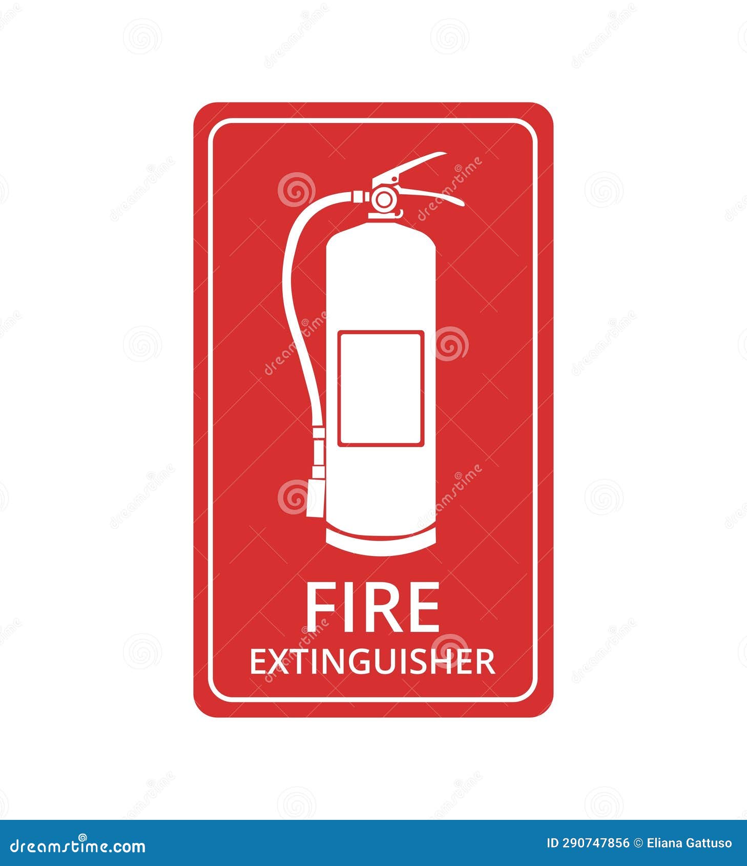 Symbole extincteur illustration de vecteur. Illustration du bouton ...