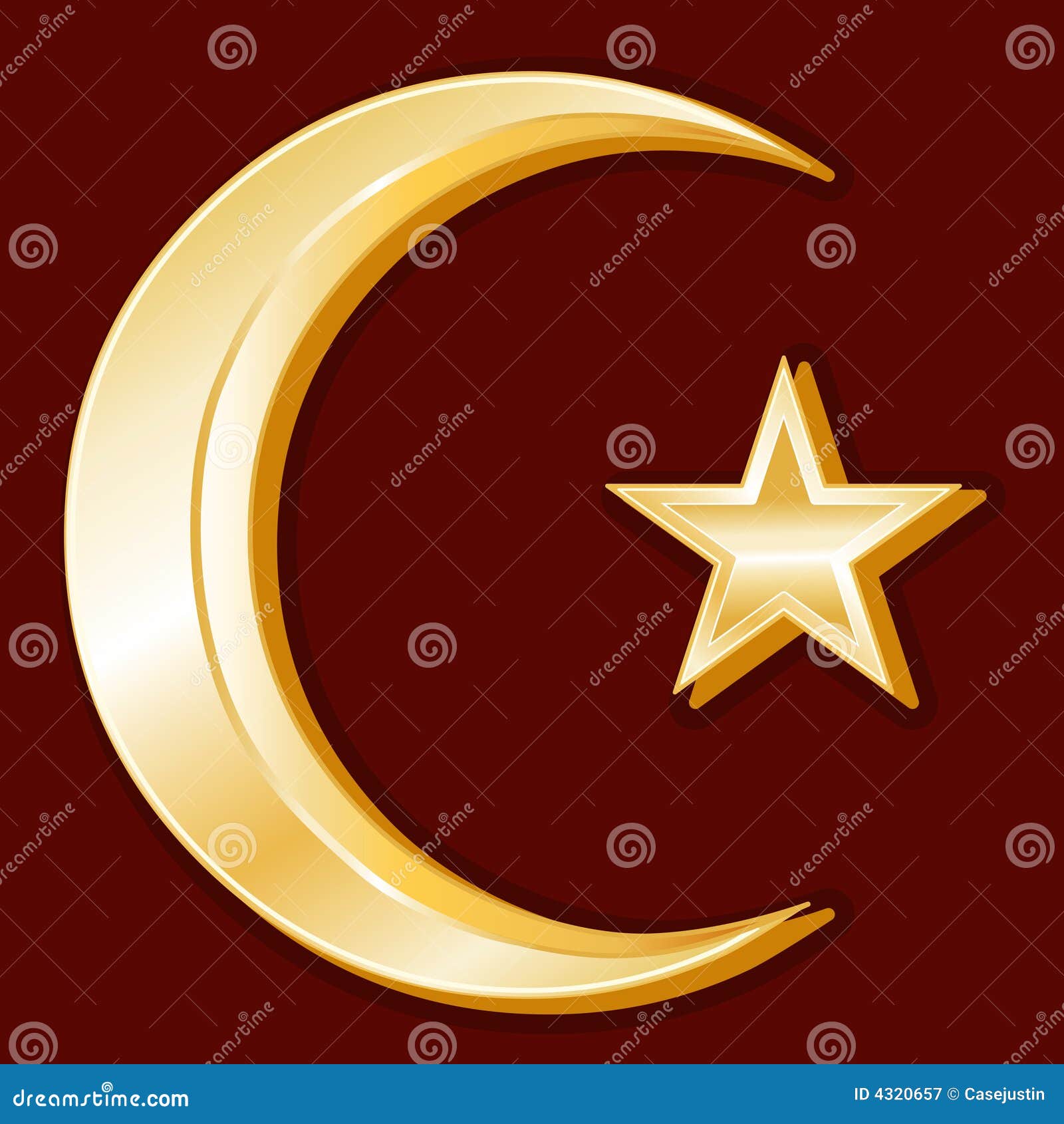 Symbole Islamique (JPG +EPS) Illustration de Vecteur - Illustration du ...