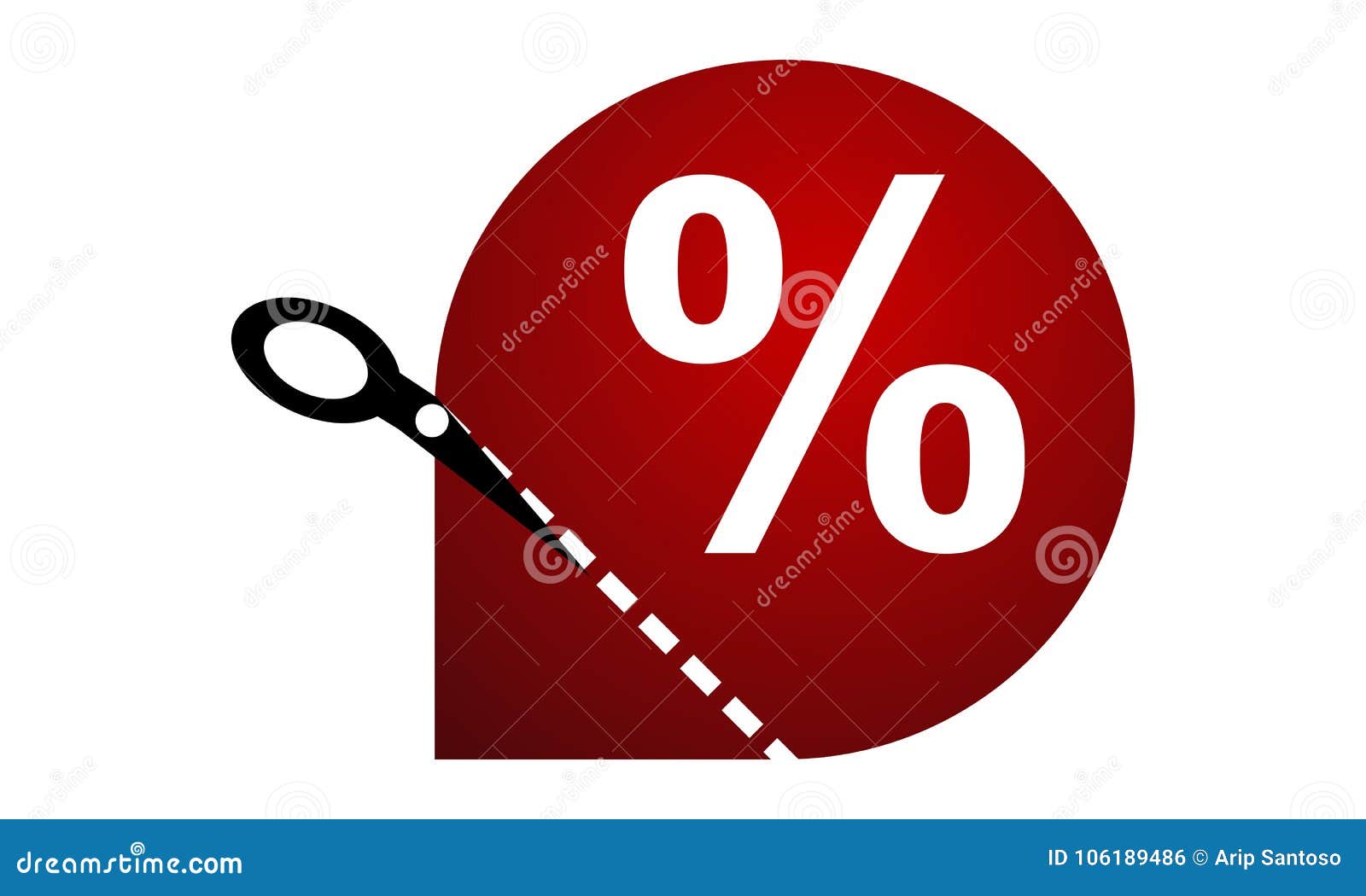 Symbole Logo Design Template De Remise Illustration de Vecteur ...