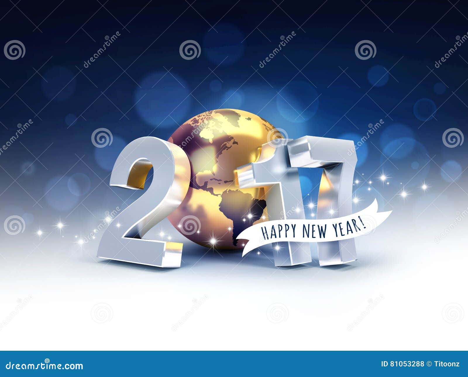 Symbole Mondial De La Salutation 2017 Illustration Stock - Illustration ...