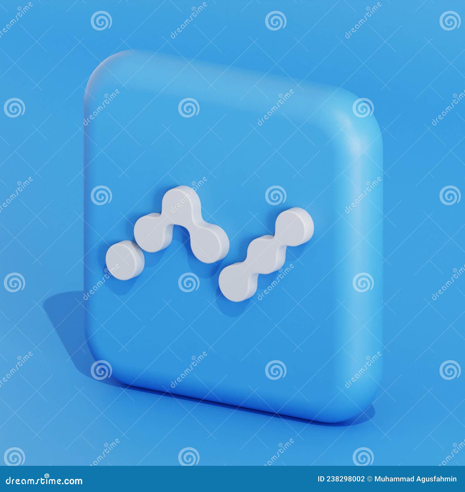 Symbole Nano Crypto Symbole Logo 3d Illustration Photographie éditorial ...