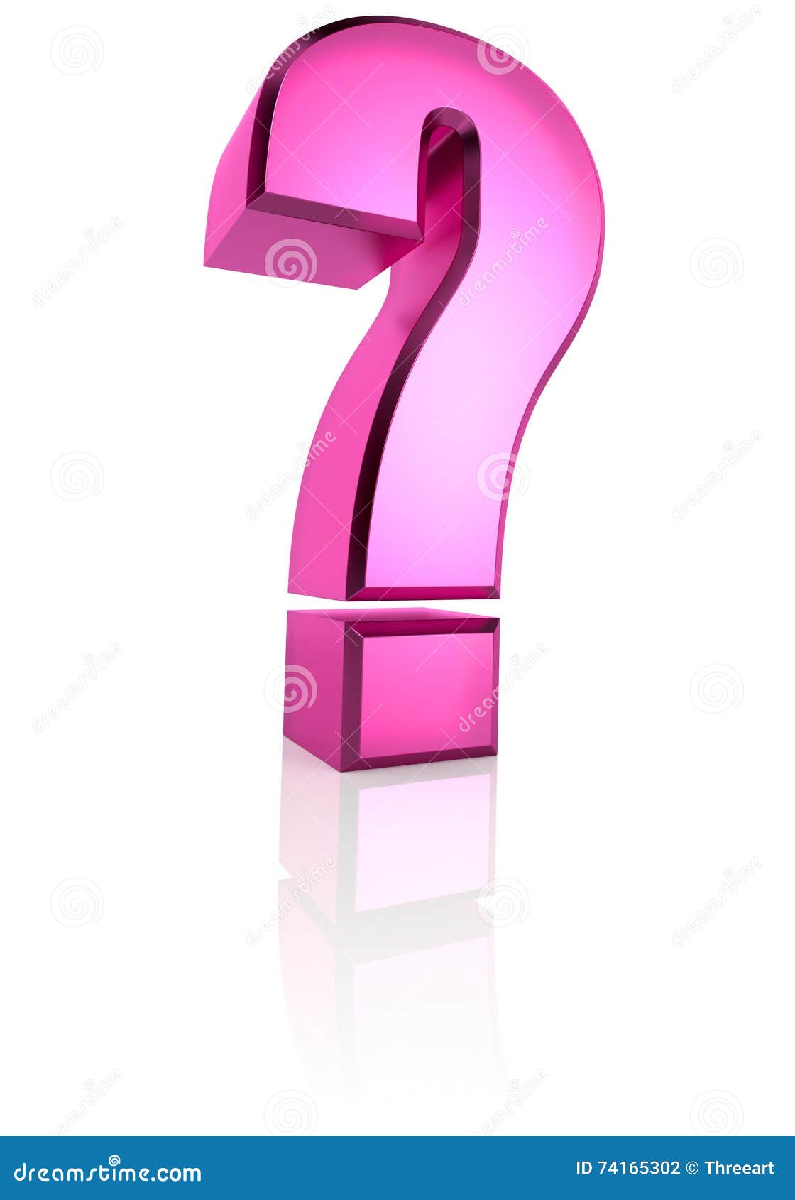Symbole rose de question illustration stock. Illustration du symbole ...