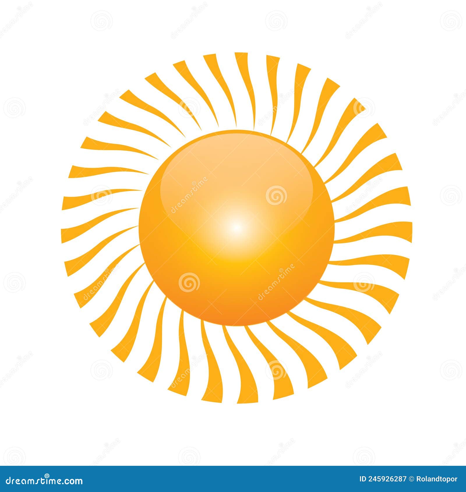 Symbole Vectoriel Du Soleil. Eps Illustration de Vecteur - Illustration ...