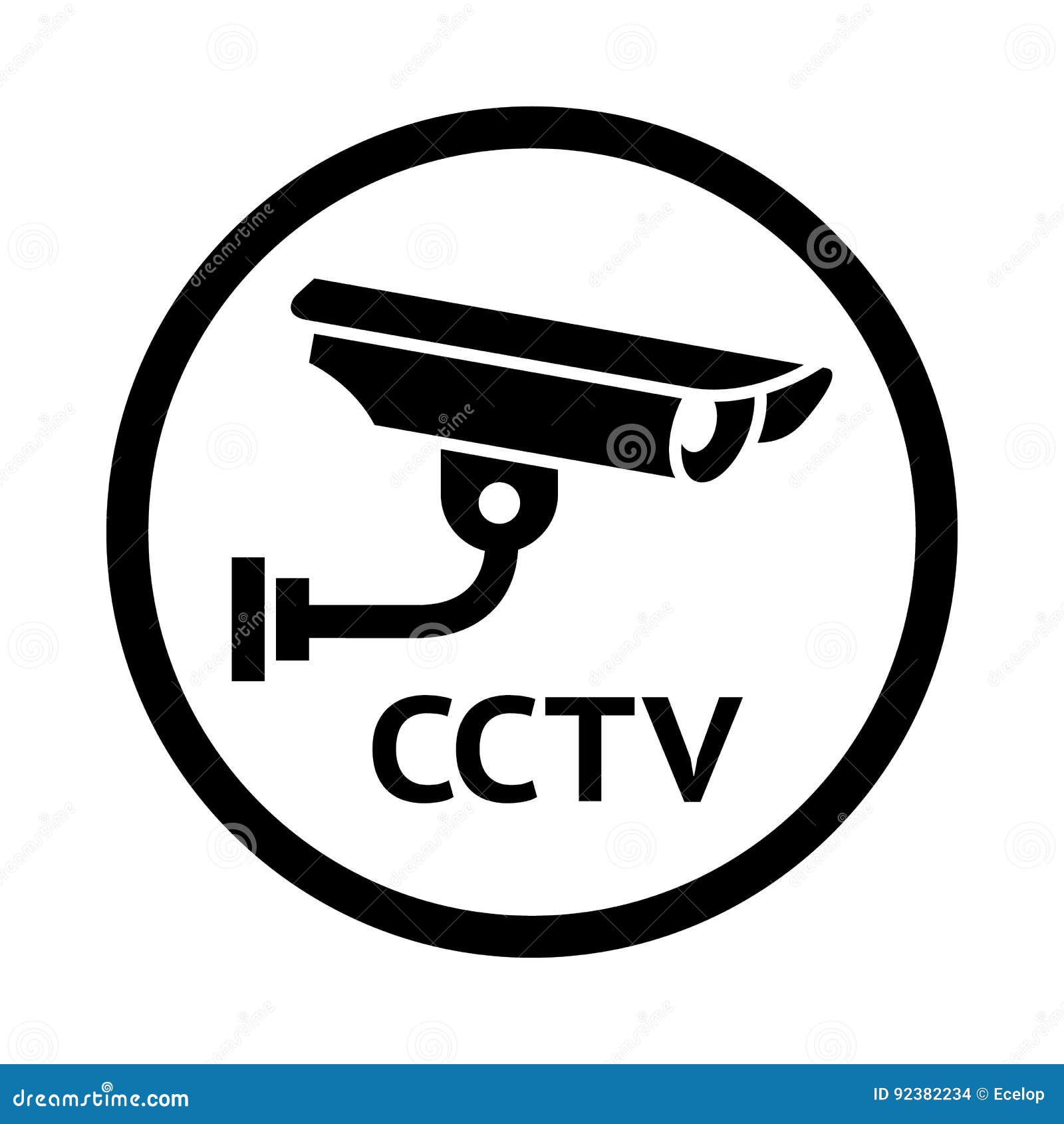 Symbole Visuel De Surveillance, Illustration de Vecteur - Illustration ...