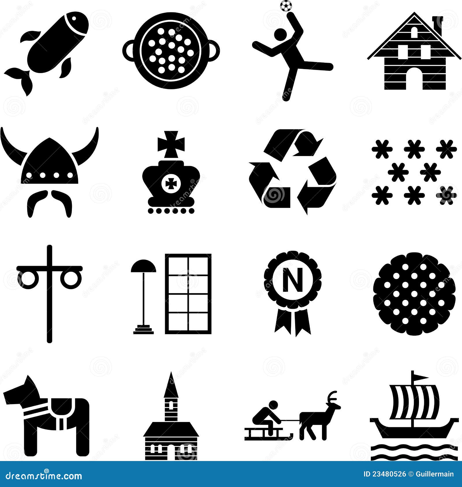 Symboler sweden vektor illustrationer. Illustration av slam - 23480526