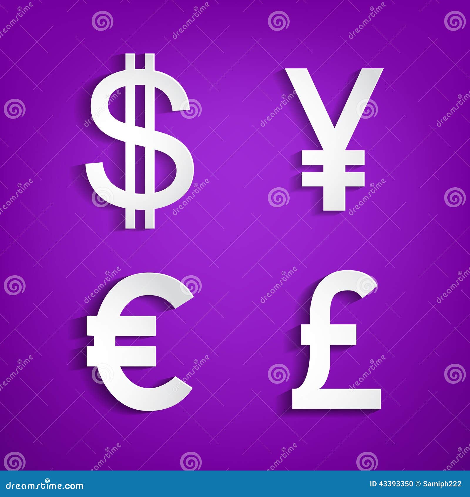 Symboles d'argent illustration de vecteur. Illustration du graphisme ...