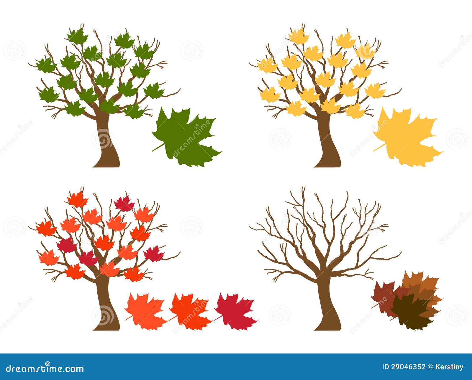 Symboles d'automne illustration stock. Illustration du forme - 29046352