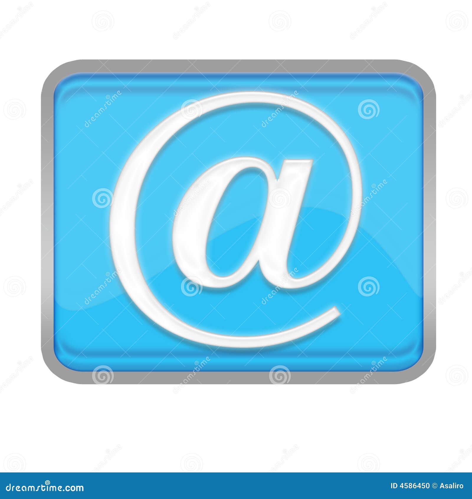 Symboles d'email illustration stock. Illustration du message - 4586450