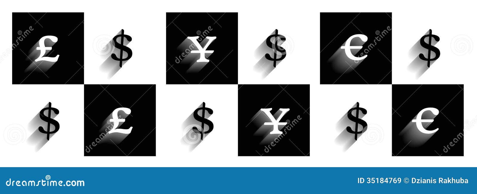 Symboles de forex illustration de vecteur. Illustration du argent ...