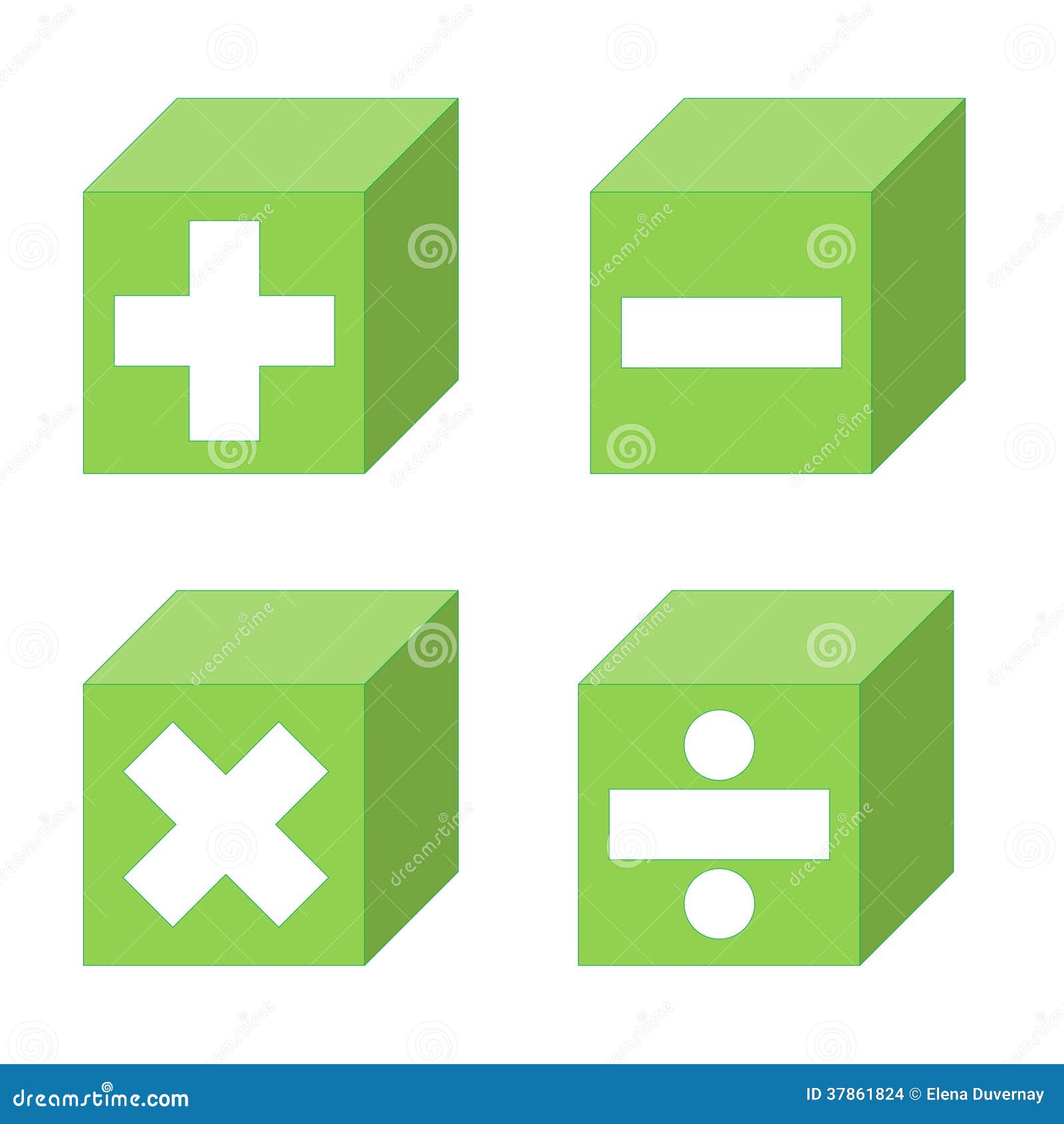 Symboles de maths illustration stock. Illustration du dessin - 37861824