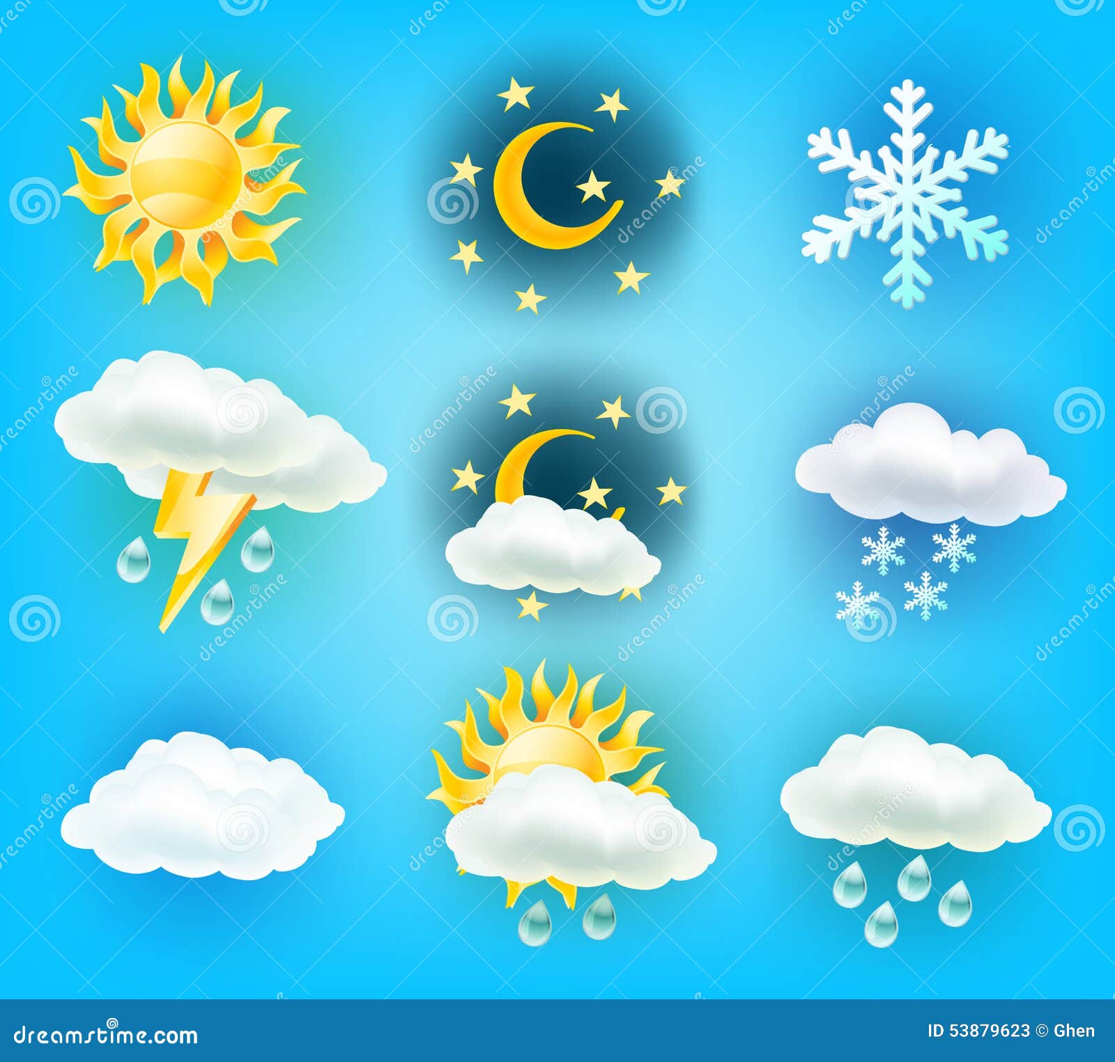 Symboles de temps illustration de vecteur. Illustration du illustration ...