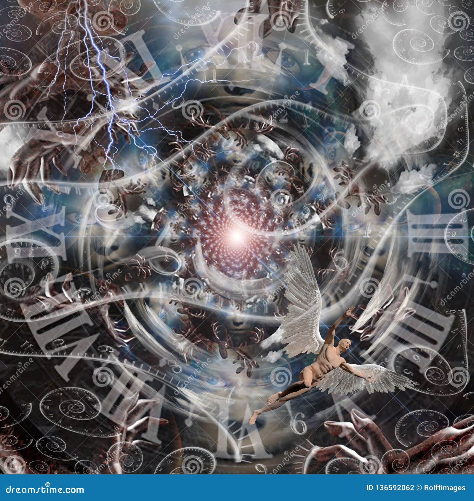 Particle of God stock illustration. Illustration of astronomy - 136592062