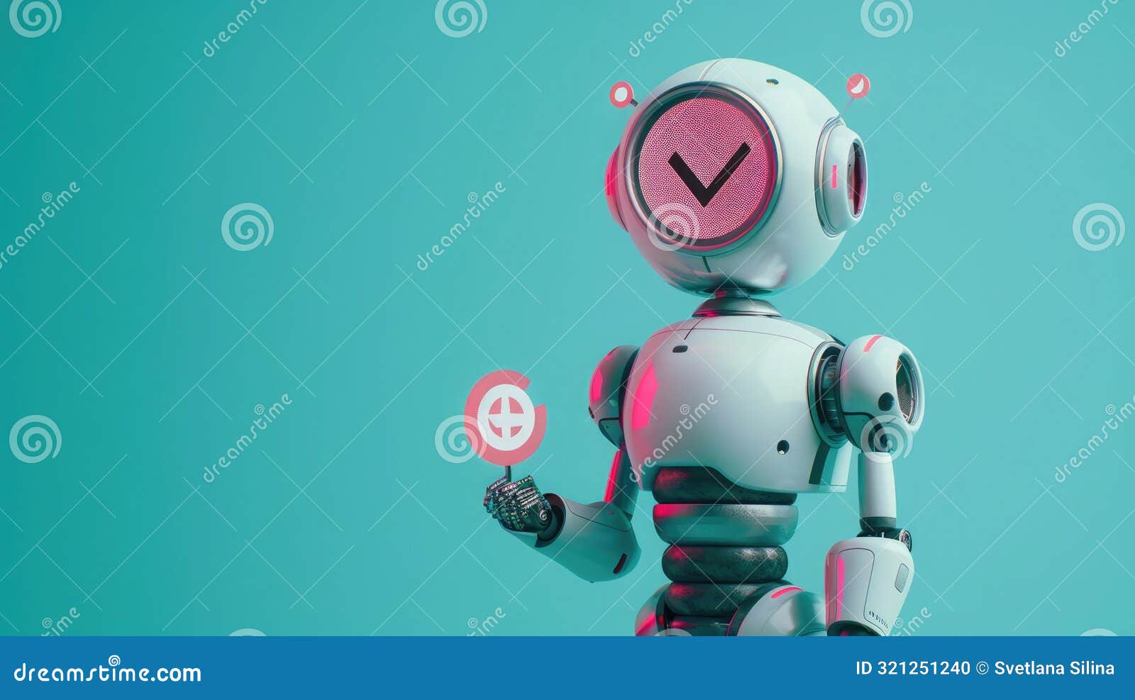 Symbolic Depiction of Ethical AI Decisions with Robot, Checkmark, and ... Symbolic Depiction of Ethical AI Decisions with Robot, Checkmark, and ...