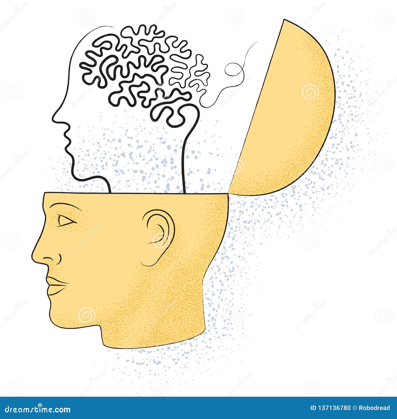 Symbolic Drawing of the Knowledge of Philosophy Stock Vector ...