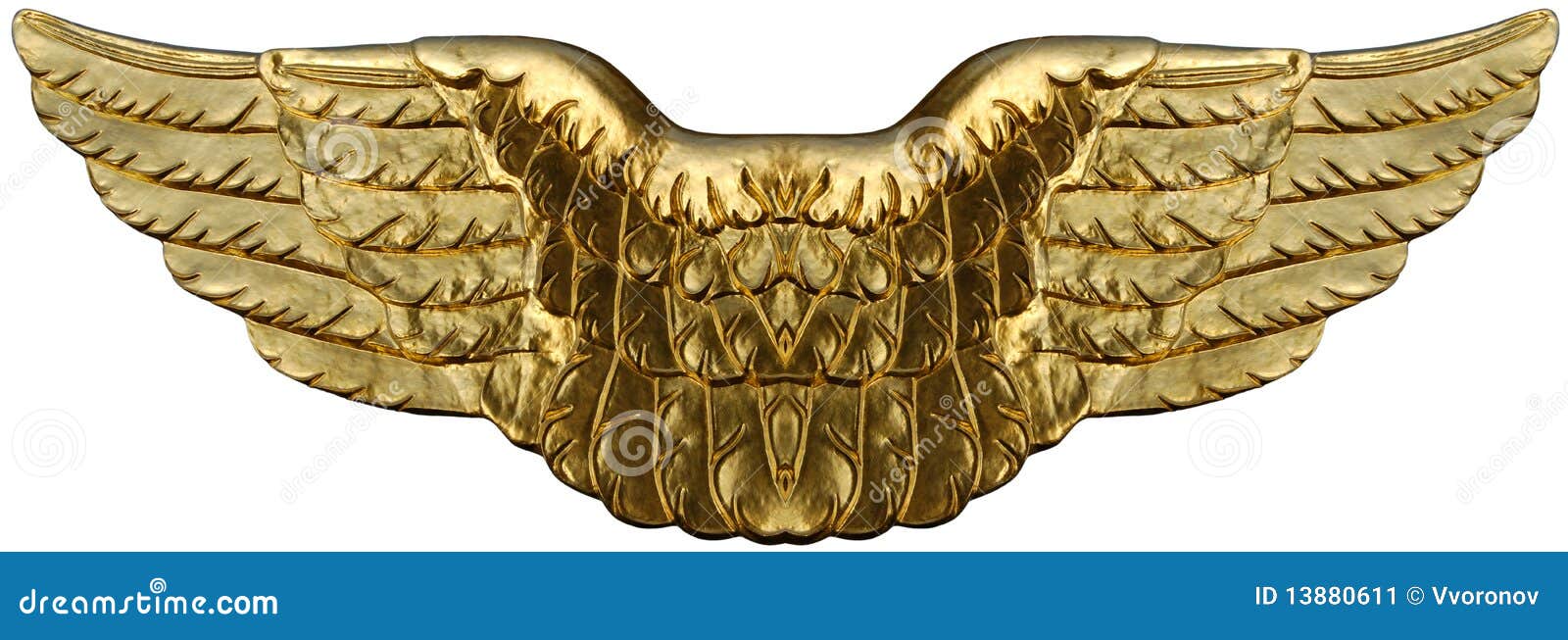 Symbolic Golden Wings stock illustration. Illustration of golden - 13880611 Symbolic Golden Wings stock illustration. Illustration of golden - 13880611