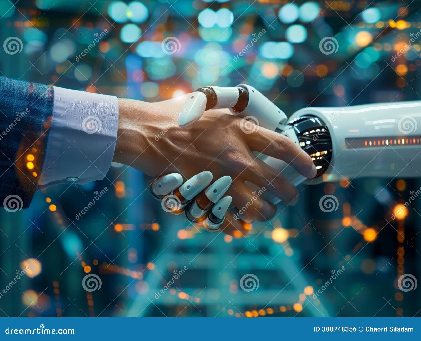 Handshaking Between Humans And Robots In An Era Where AI Technology ...