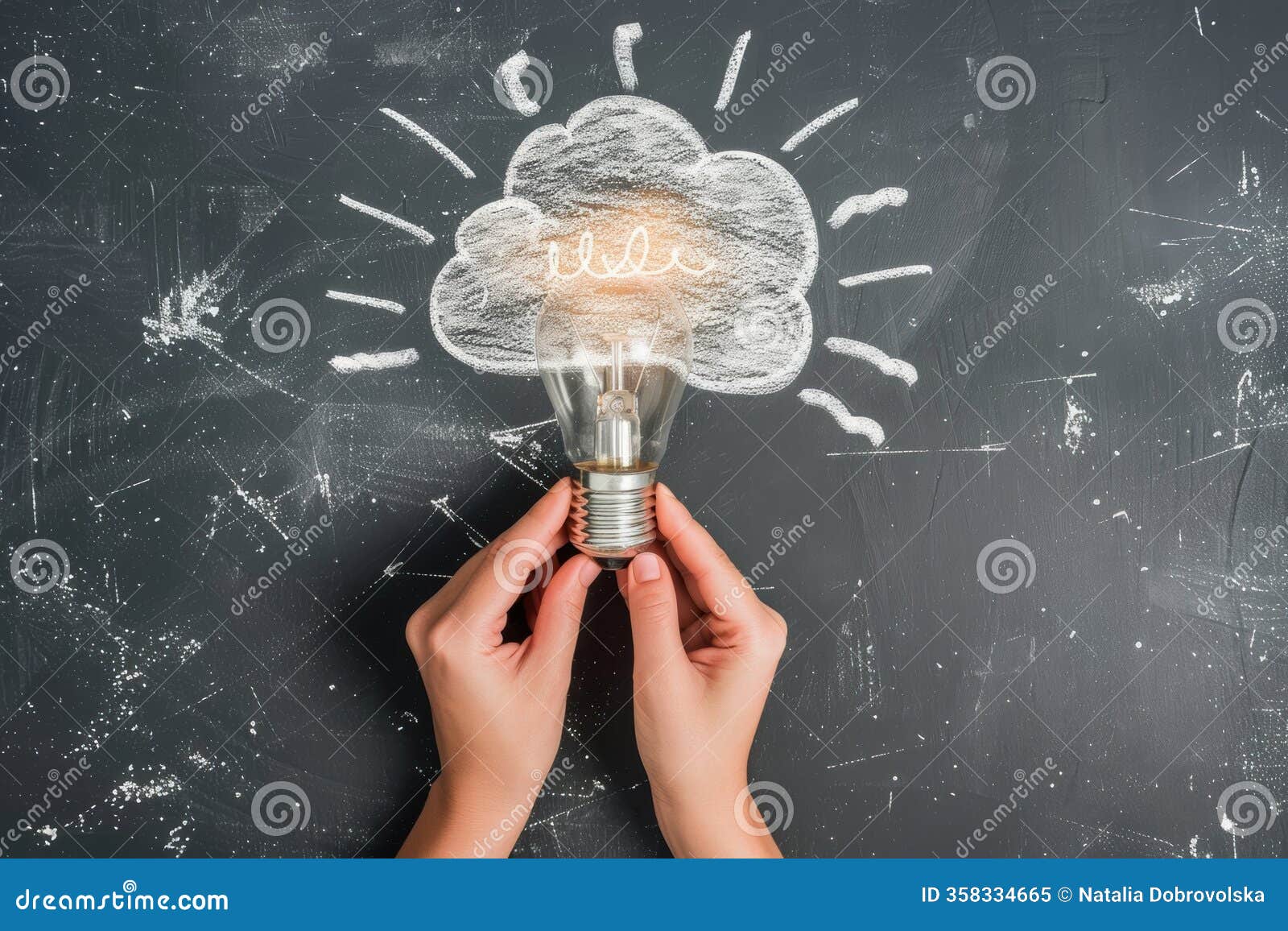 Symbolic Illustration of Cognitive Processes and Self-analysis. Stock ...