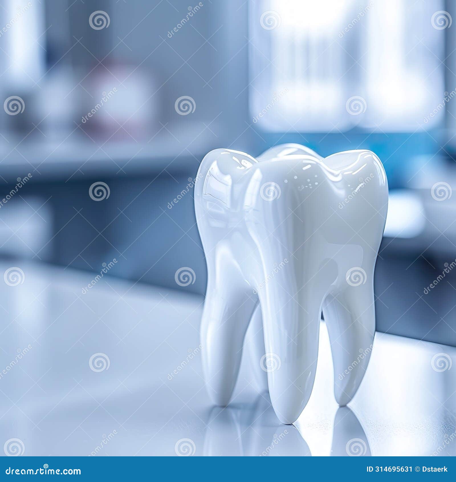 Symbolic Image for Dentist with a White Plastic Tooth Generated by ...