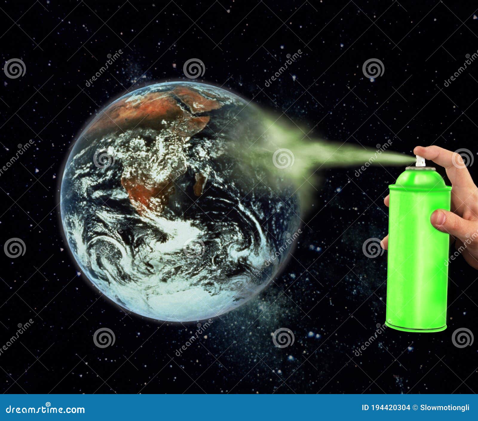SYMBOLIC IMAGE for EARTH`S POLLUTION Stock Photo - Image of composite ...