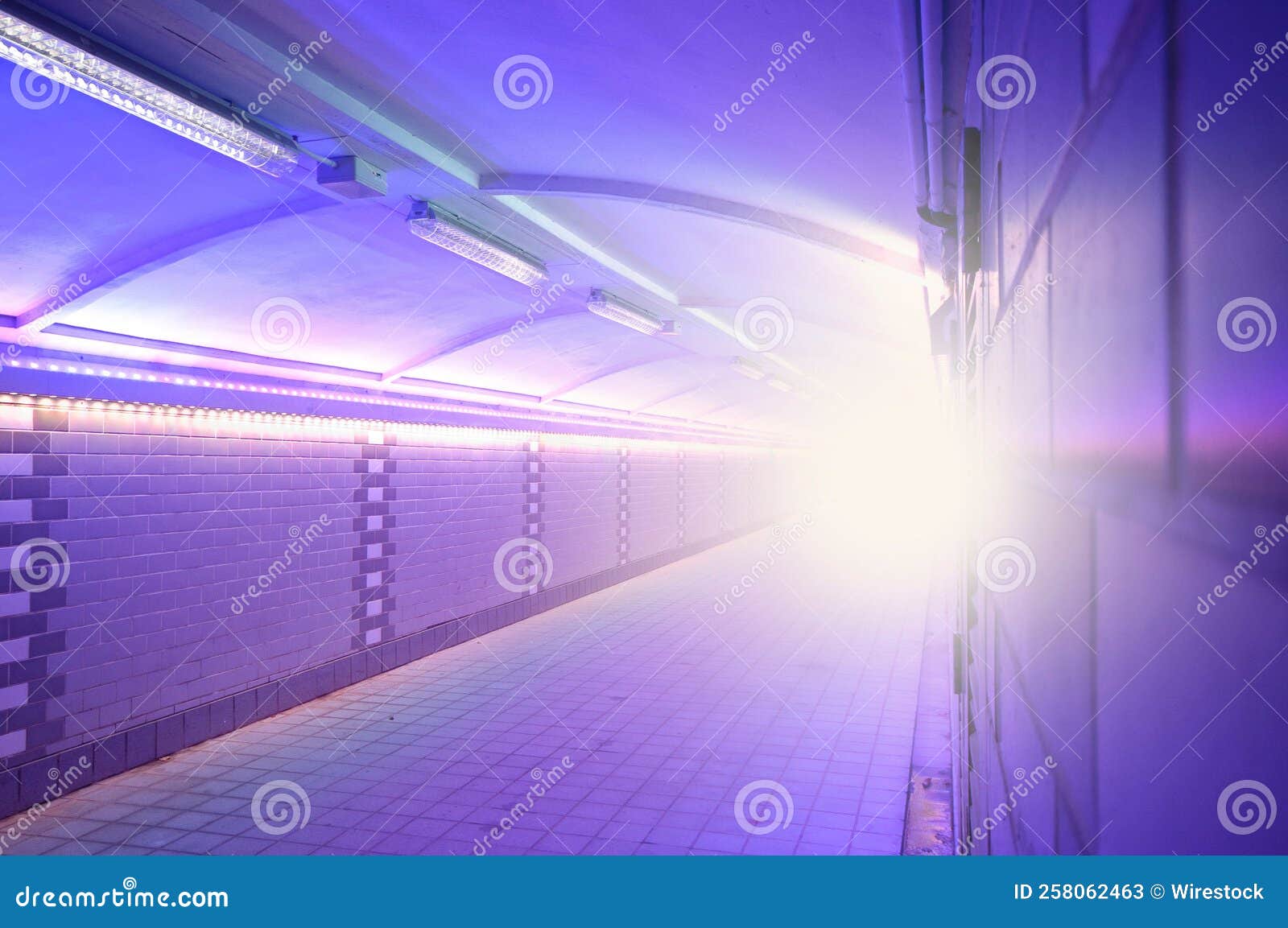Light at the End of the Tunnel Stock Image - Image of backlit ...