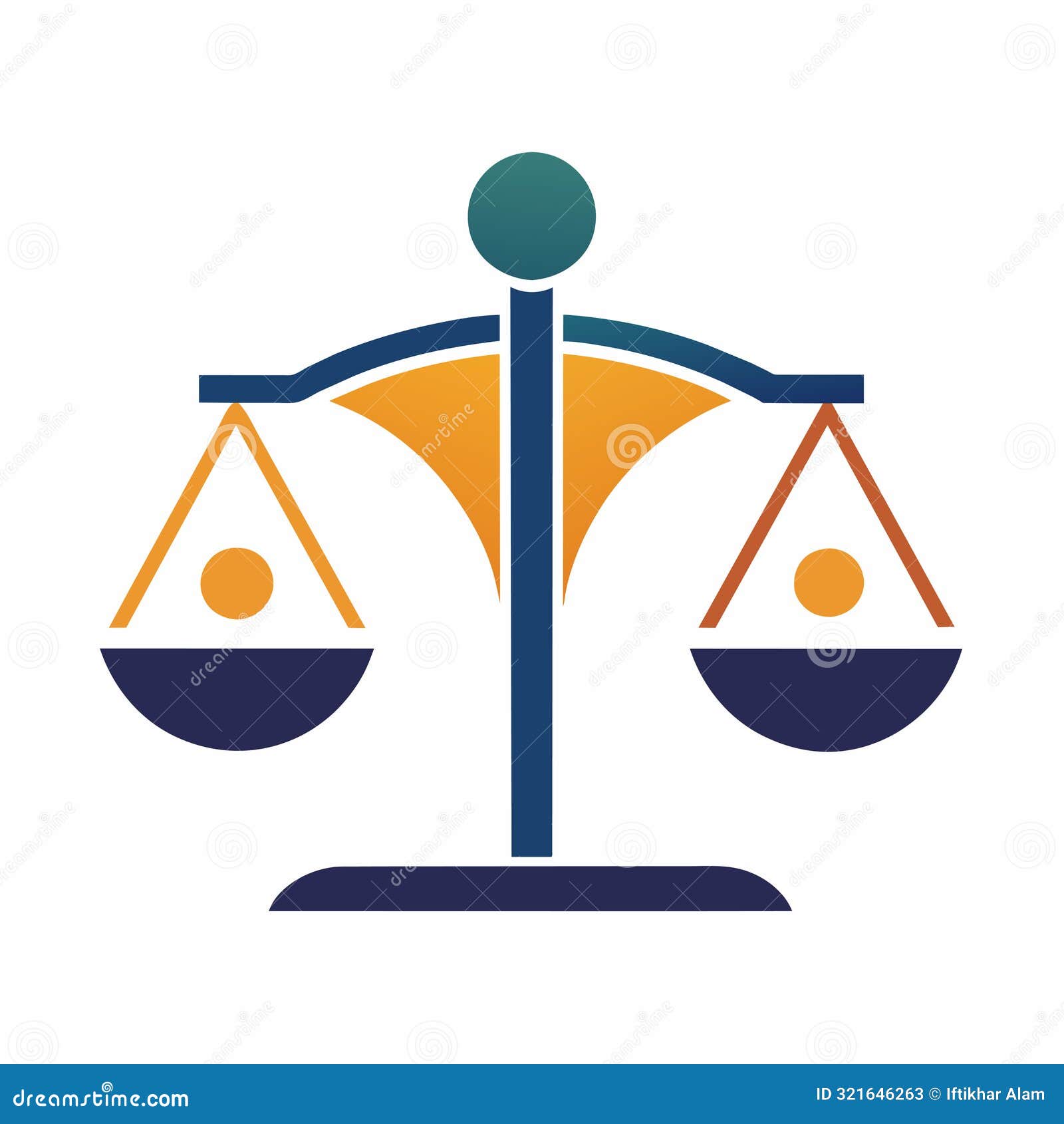 A Symbolic Image Representing Balance and Equality Using a Plant, Arrow ...