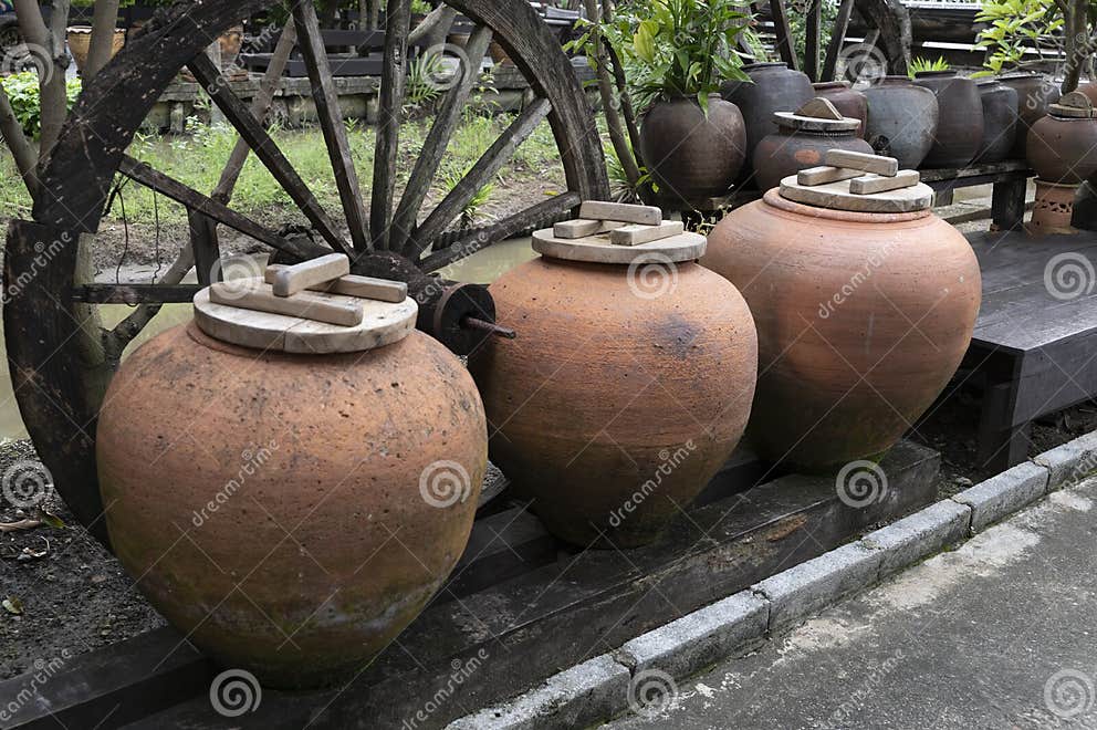 Symbolic Objects of Many Jars Stock Photo - Image of nature, travel ...