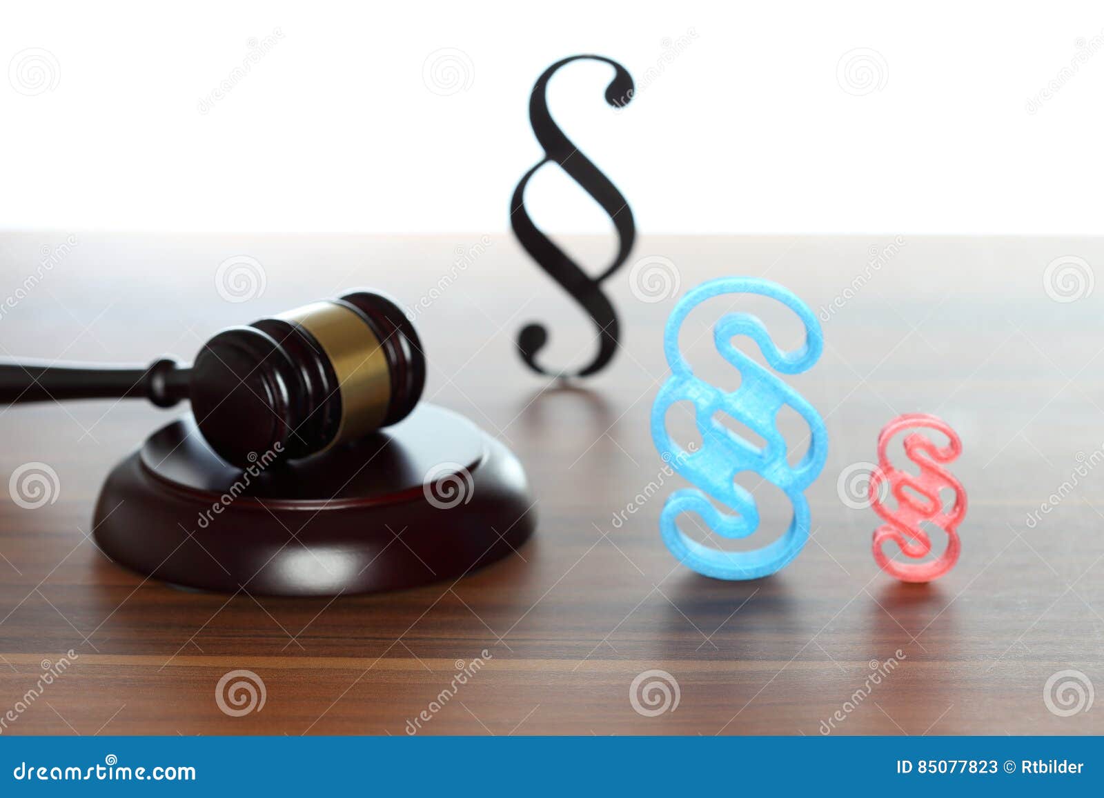 Symbolic Paragraph with Laying Hammer Stock Image - Image of room ...