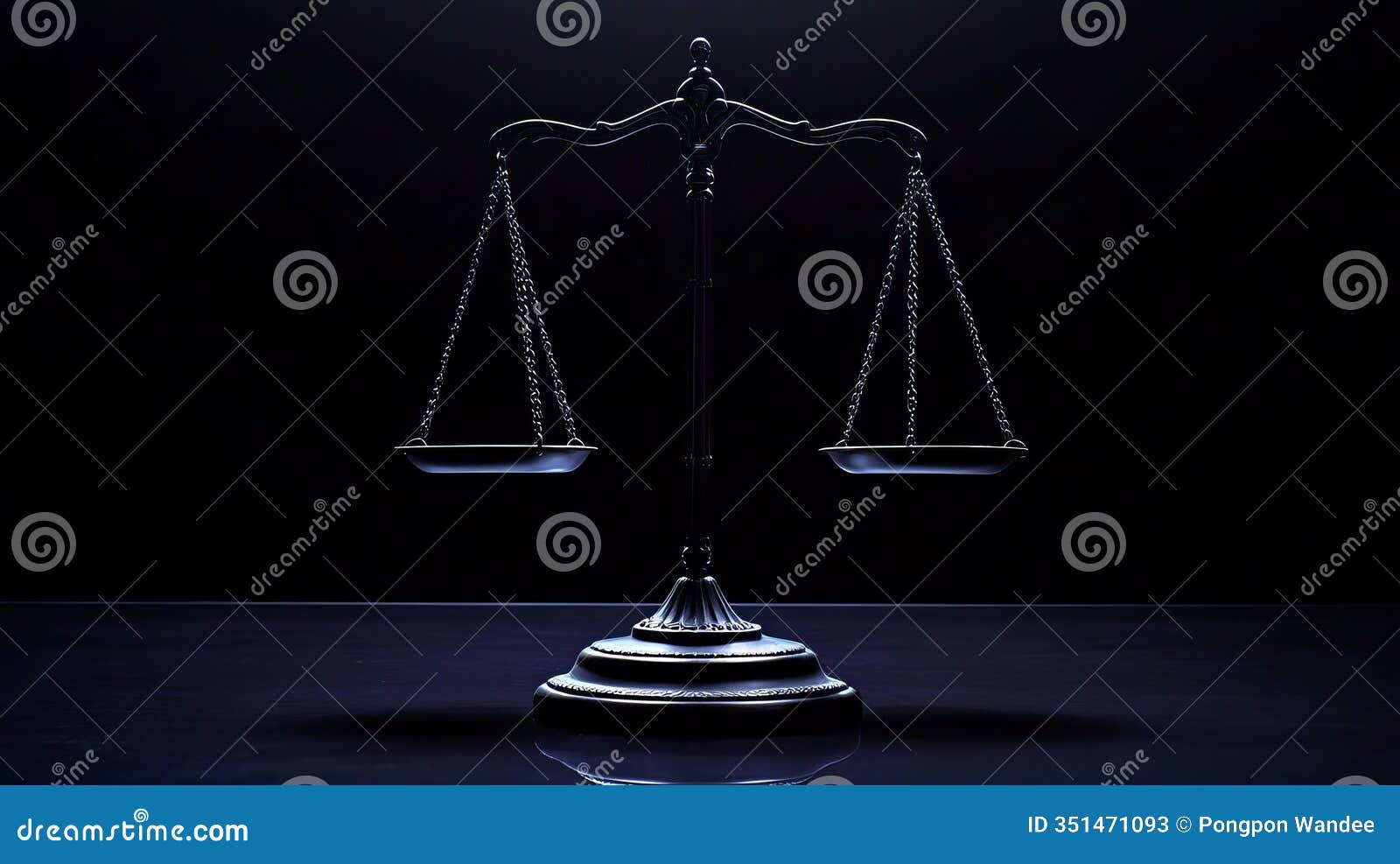 Symbolic Court Justice. Eagle, Scales, Law Books - Conveying Dignity ...