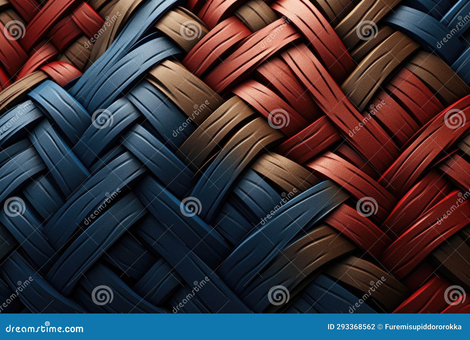 Symbolic Woven Patterns on an Abstract Surface Stock Illustration ...
