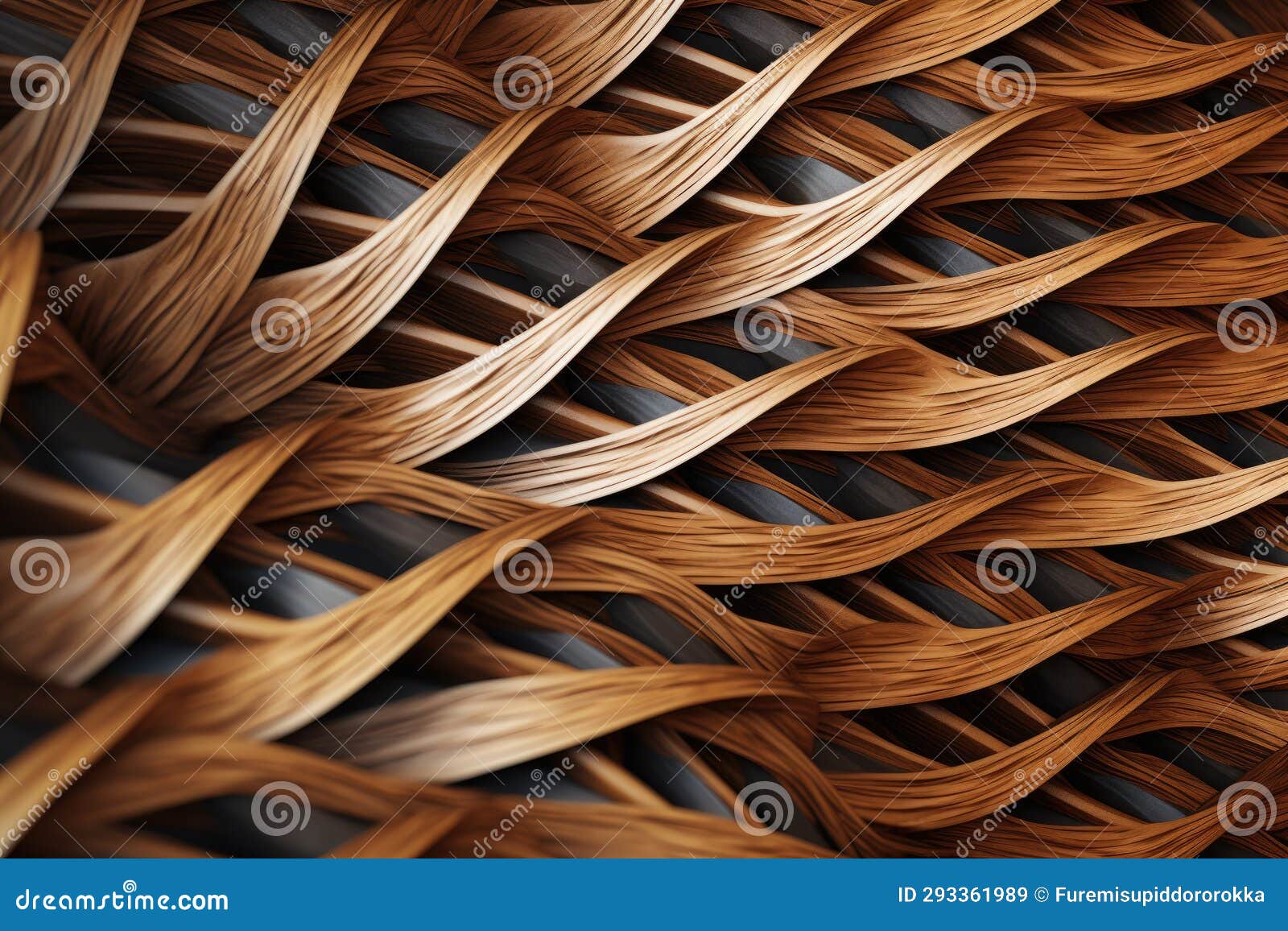 Symbolic Woven Patterns on an Abstract Surface Stock Illustration ...