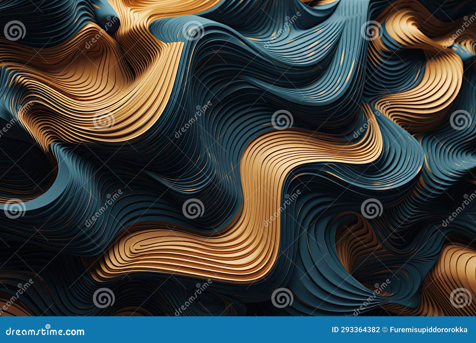 Symbolic Woven Patterns on an Abstract Surface Stock Illustration ...