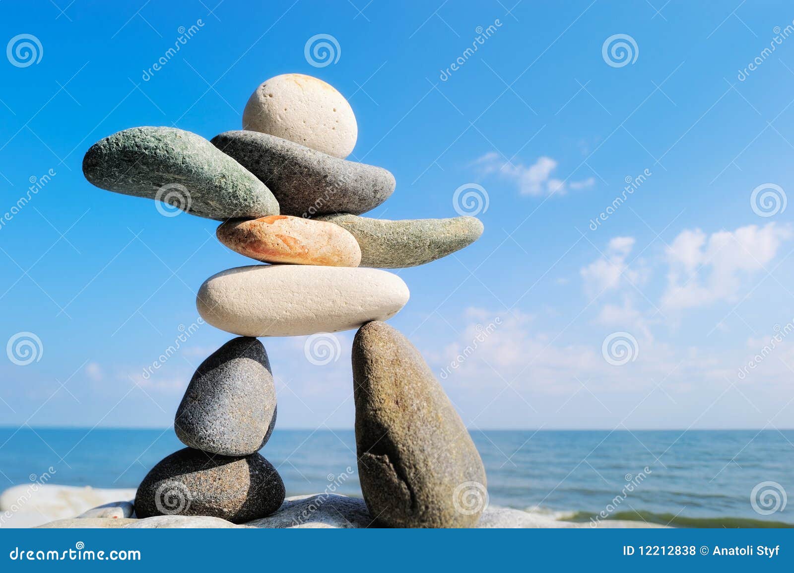 Symbolical stones stock photo. Image of stone, compound - 12212838