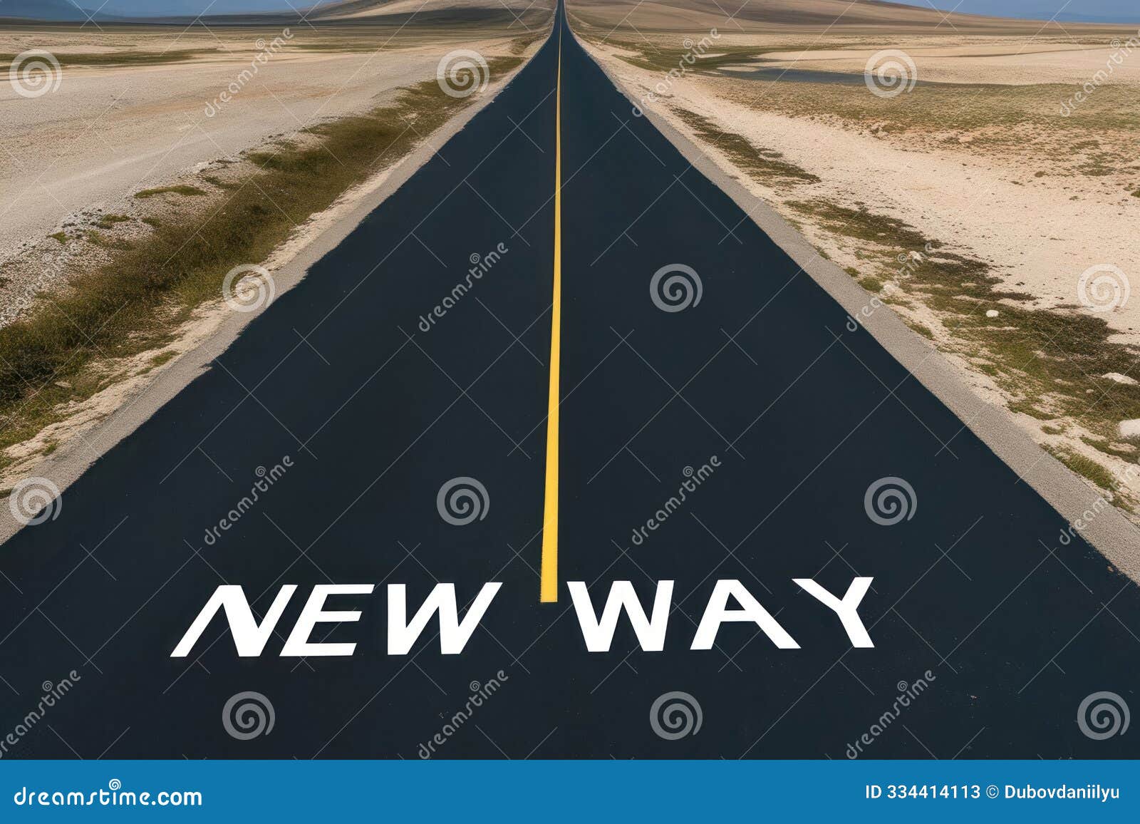 The Symbolism of a New Way, Visualized As a Light Road Path ...