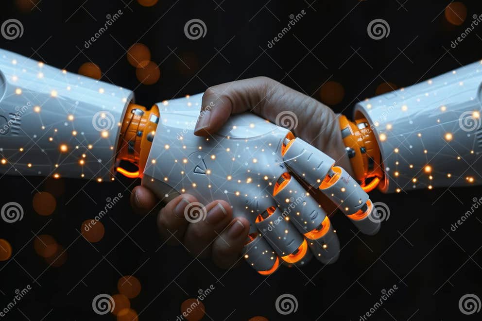 Symbolizing Human Robot Collaboration a Handshake between Human and Ai ...